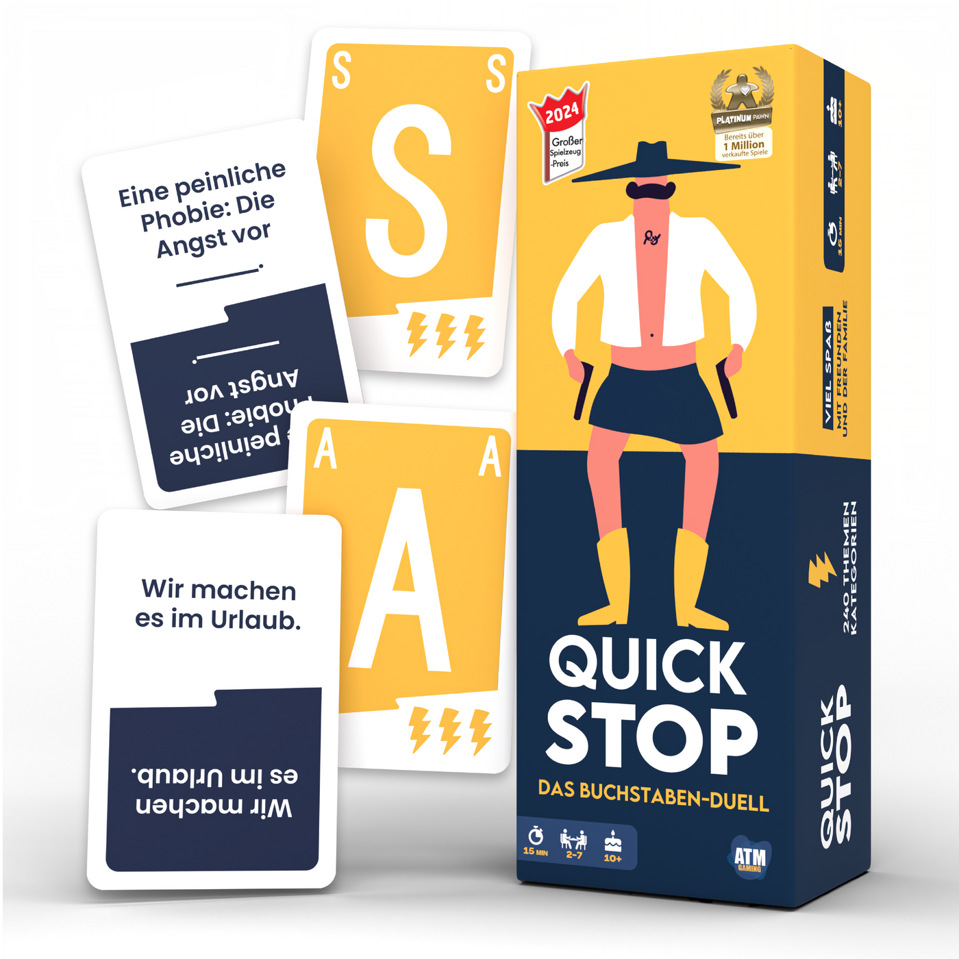 QuickStop - Das Buchstaben-Duell